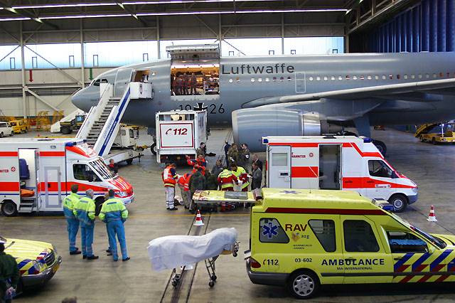 The Aeromedical Evacuation Control Centre...